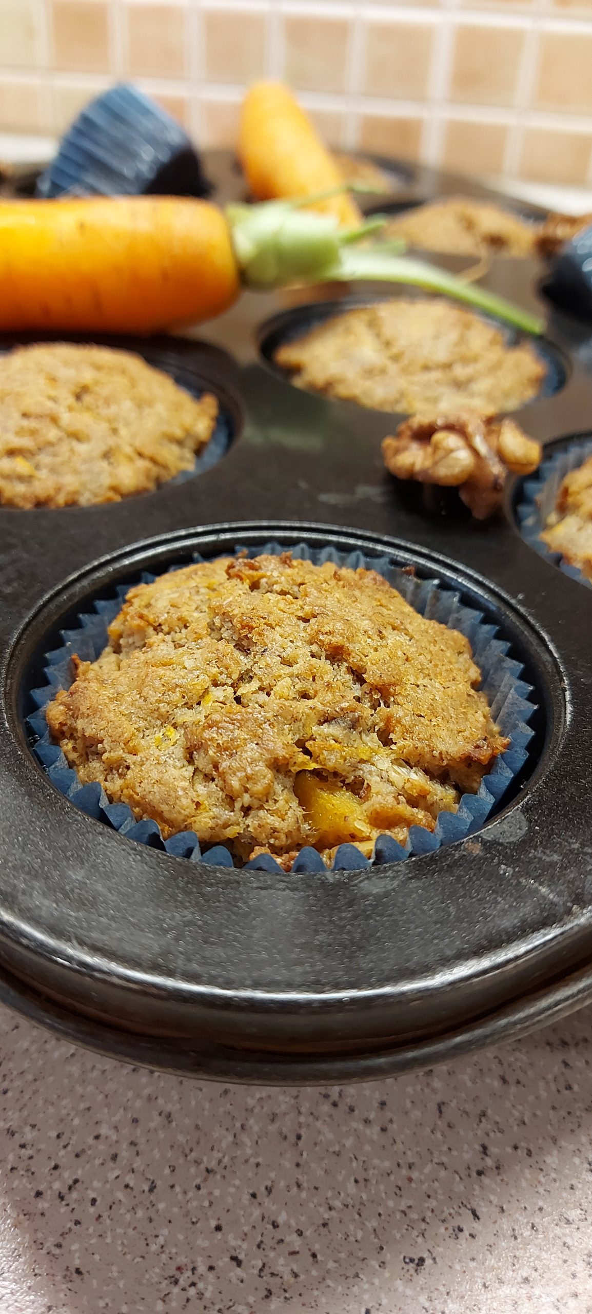 Répás-diós muffin - EgészFincsi